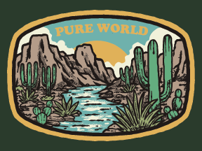 Waterproof Sticker Package – Pure World™
